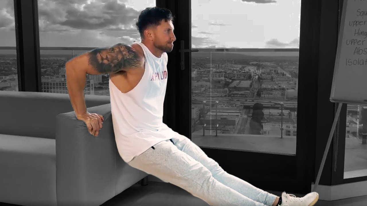 Couch Dips [At Home Workouts] - SuperHuman