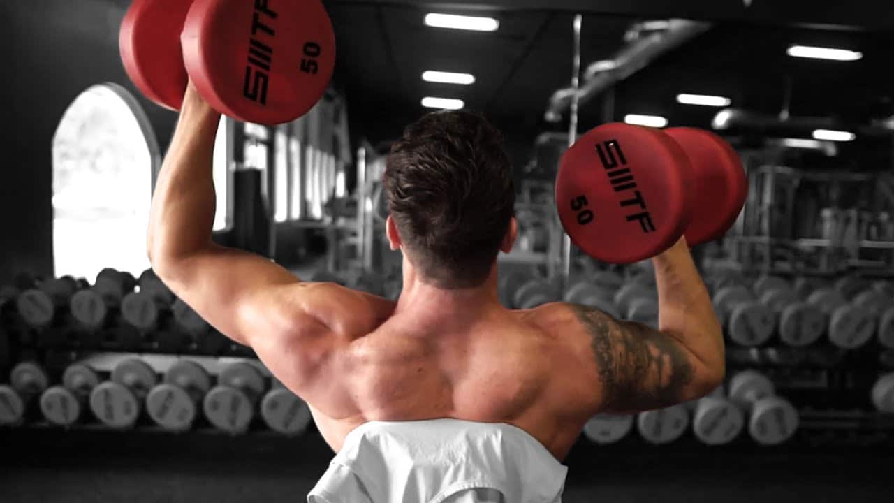 One Arm Shoulder Press for Bigger Delts - SuperHuman